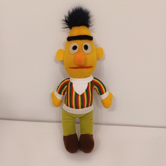 Knickerbocker | Toys | Vtg 7s Knickerbocker Sesame Street Bert Plush ...